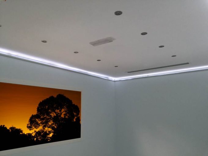 Plinta aluminiu cu leduri Proskirting Giled - supertech