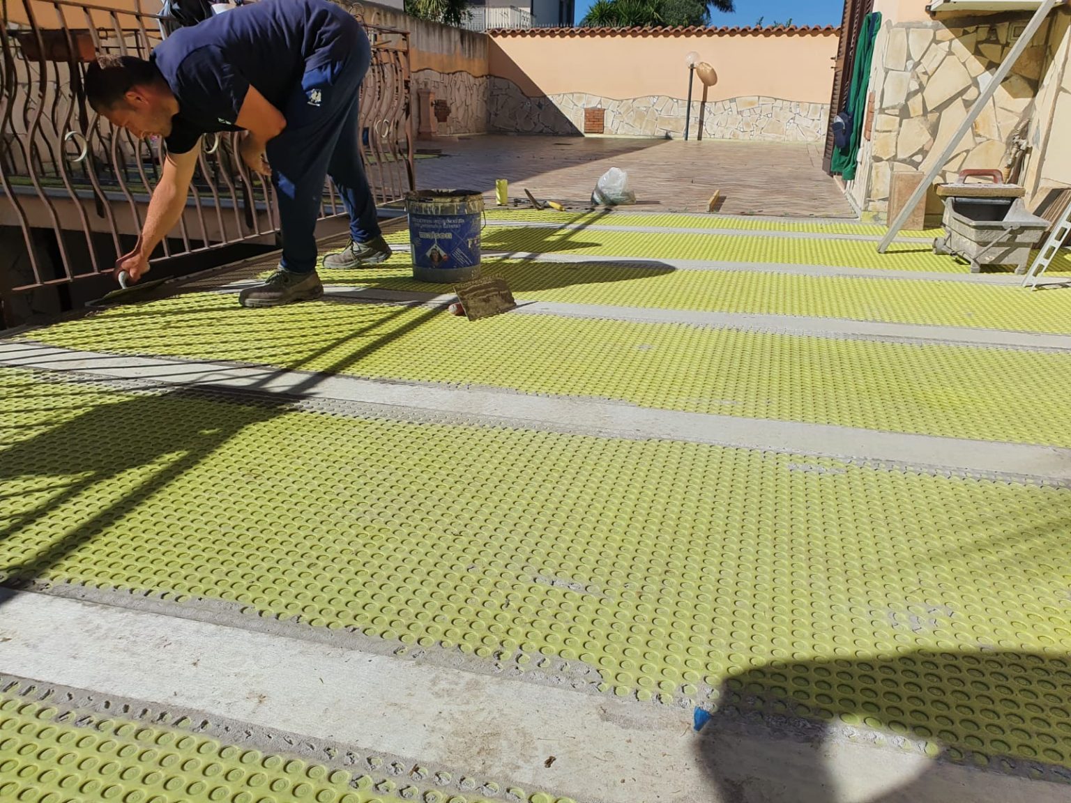 Floortec-membrana hidroizolanta antifractura pentru terase - supertech