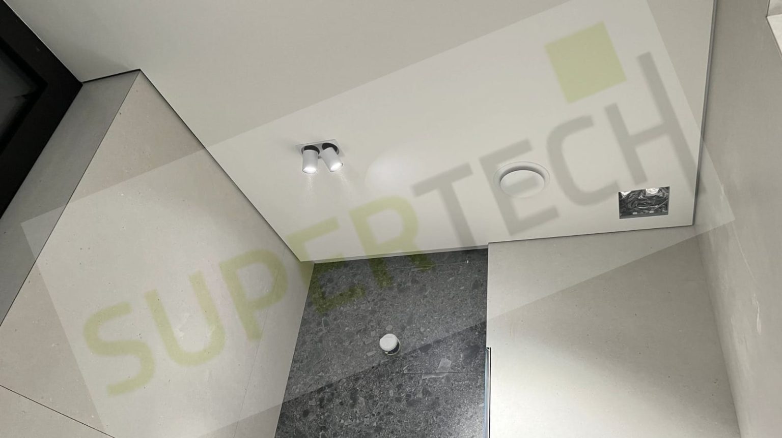 Plinta retrasa neagra tip shadow gap cu led tavane si pereti Novotri ...